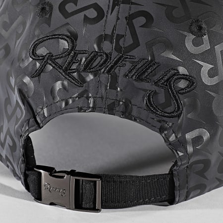 Redfills - Casquette Hexa Full Pattern Iridescent Deluxe Noir ...