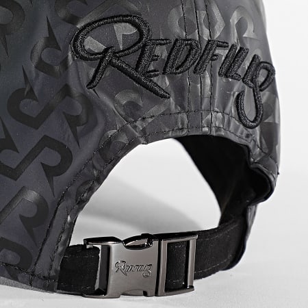 Redfills - Casquette Full Pattern Iridescent Deluxe Noir ...