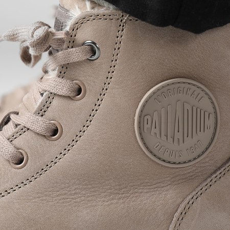 Palladium - Boots Pampa Hi Zip Wool 05982 Dune - LaBoutiqueOfficielle.com
