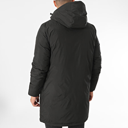 MZ72 - Parka negra con capucha - Ryses