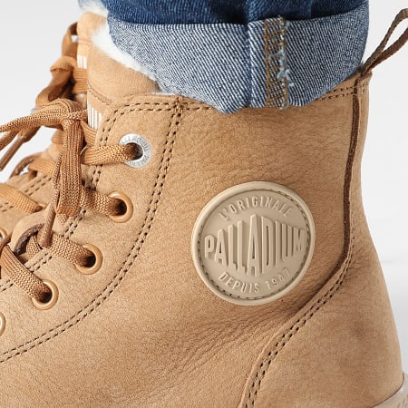 Palladium - Boots Femme Pampa Hi Zip Wool 95982 Deer Brown ...