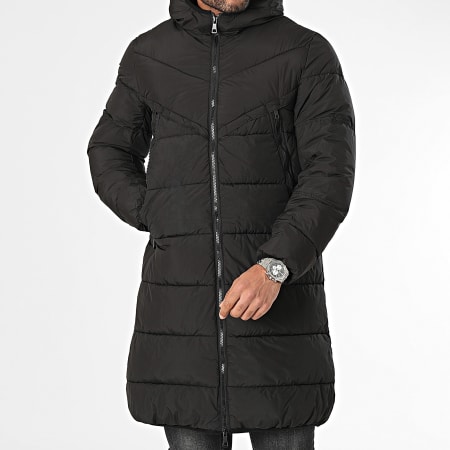Kymaxx - Doudoune Capuche Noir - LaBoutiqueOfficielle.com
