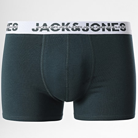 Jack And Jones - Lot De 5 Boxers Dallas Noir Bleu Marine Gris Chiné ...
