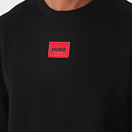HUGO - Sweat Crewneck Diragol 212 50447964 Noir Rouge ...