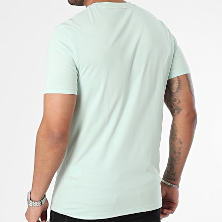 BOSS - Tee Shirt Col Rond 50481923 Vert Clair - LaBoutiqueOfficielle.com