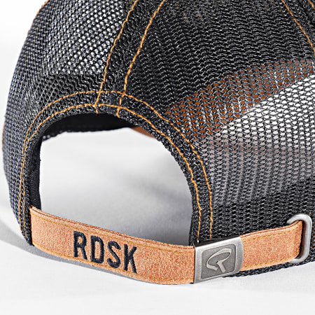Redskins - Oris Trucker Cap Azul Denim Camel Negro - Ryses