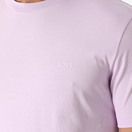 BOSS - Tee Shirt Thompson 50468347 Violet - LaBoutiqueOfficielle.com