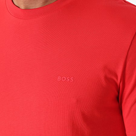 BOSS - Tee Shirt Thompson 50468347 Rouge - LaBoutiqueOfficielle.com