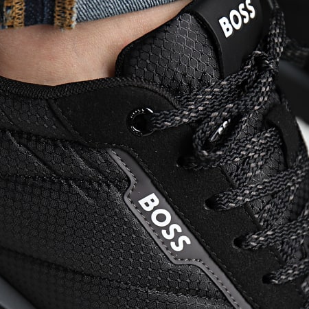 BOSS - Baskets Kai Runner 50503715 Black - LaBoutiqueOfficielle.com