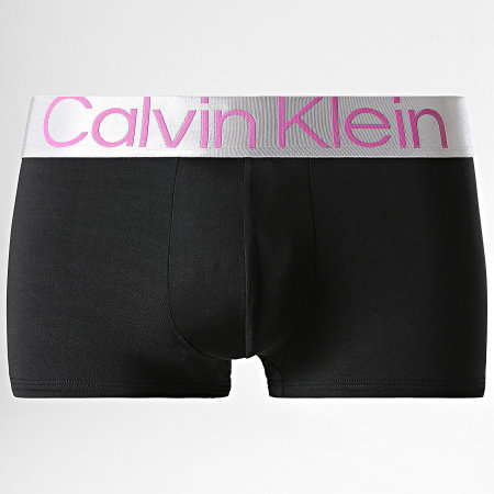 Calvin Klein - Lot De 3 Boxers Reconsidered Steel NB3074A Noir Argenté ...