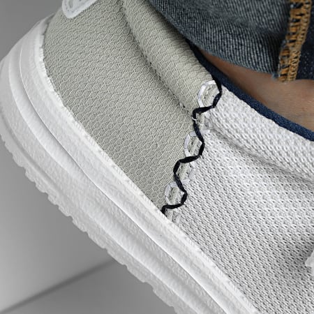 Hey Dude - Mocassins Wally Funk Open Mesh White - LaBoutiqueOfficielle.com
