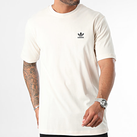 Adidas Originals - Tee Shirt Essential IZ2102 Beige ...