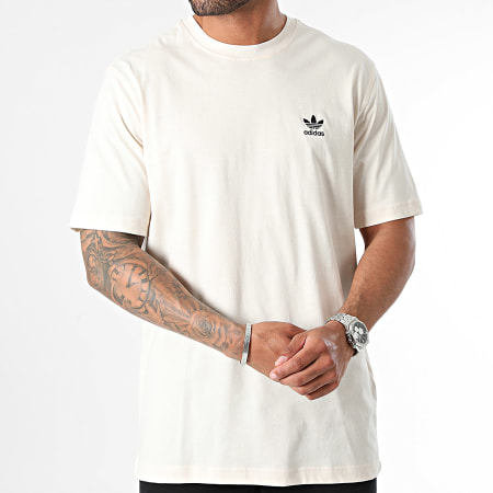 Adidas Originals - Tee Shirt Essential IZ2102 Beige ...