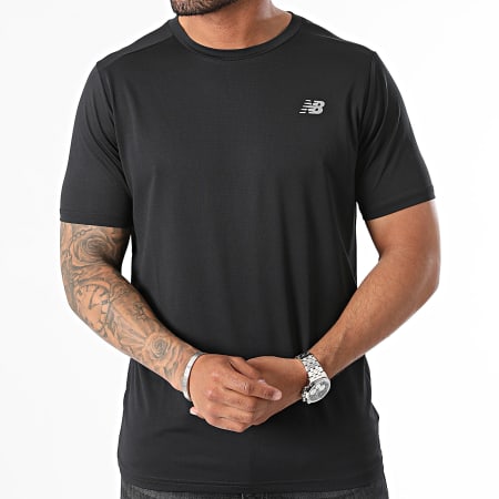 New Balance - Tee Shirt MT11205 Noir - LaBoutiqueOfficielle.com