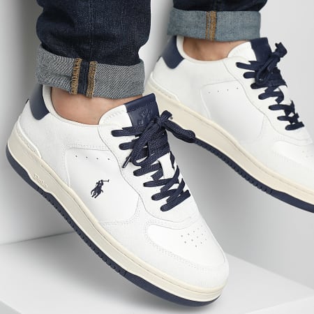 Polo Ralph Lauren - Baskets Masters Court White - LaBoutiqueOfficielle.com