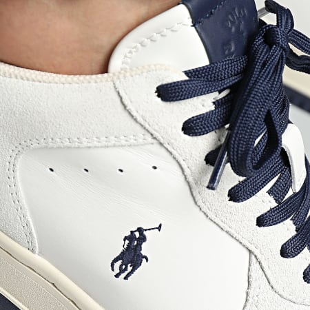 Polo Ralph Lauren - Baskets Masters Court White - LaBoutiqueOfficielle.com