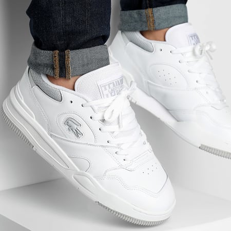 Lacoste - Baskets Lineshot 224 White Light Grey - LaBoutiqueOfficielle.com