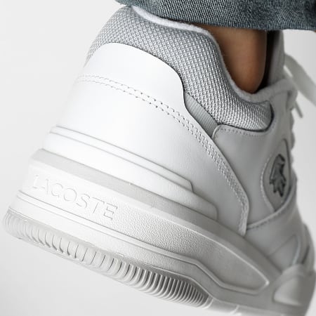 Lacoste - Baskets Lineshot 224 White Light Grey - LaBoutiqueOfficielle.com