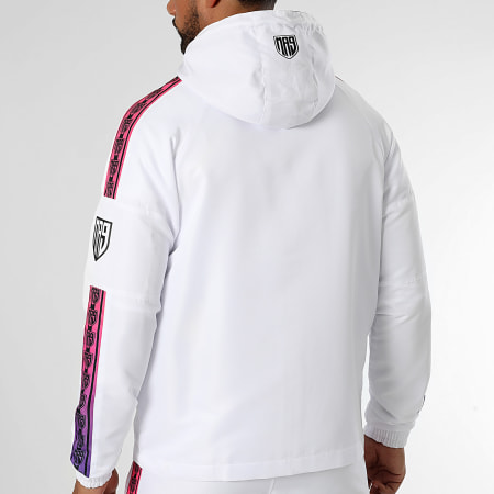 MA9 Mafia Nueve - Ensemble De Survetement Diamant Gradiente Tape Electric Night White ...