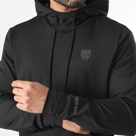 MA9 Mafia Nueve - Sweat Capuche Essential Black Reflective ...