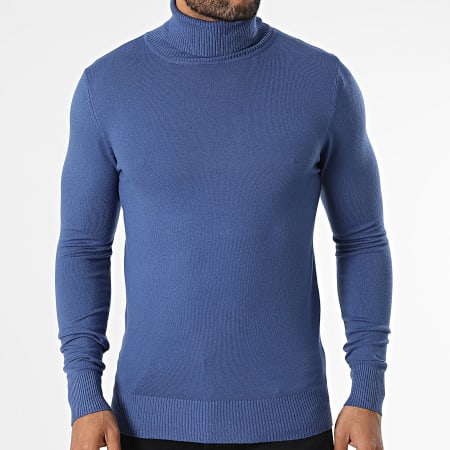Classic Series - Suéter de Cuello Alto 663 Azul Rey - Ryses