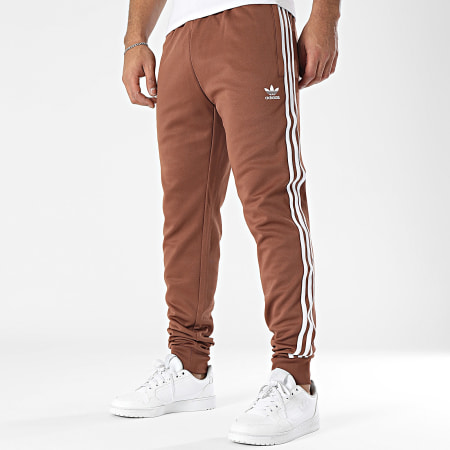 Adidas Originals - Pantalon Jogging A Bandes IY9866 Marron ...
