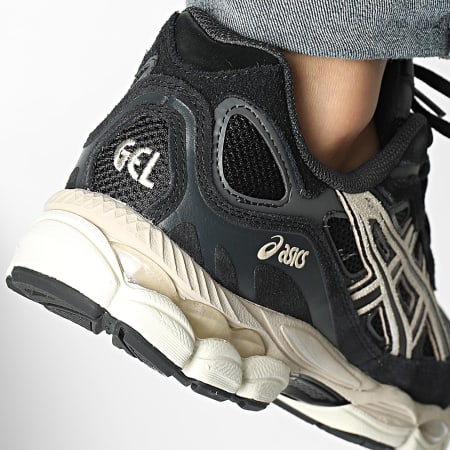 Asics - Baskets Gel Nyc 1203A663 Black - LaBoutiqueOfficielle.com