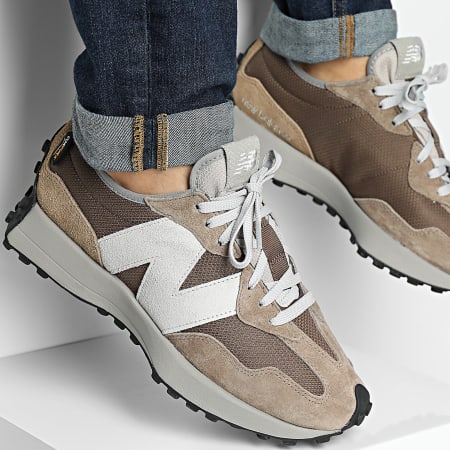 New Balance - Baskets 327 U327OA Mushroom Light Mushroom ...