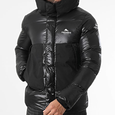 Helvetica - Doudoune Capuche Pinto 2 Noir - LaBoutiqueOfficielle.com