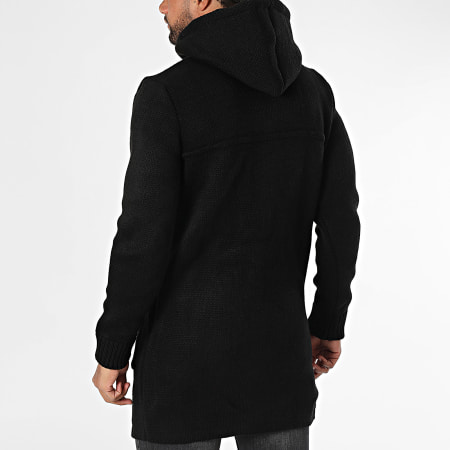 Armita - Manteau Capuche Arian Noir - LaBoutiqueOfficielle.com