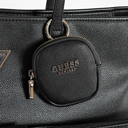 Guess - Lot Sac A Main Et Pochette Femme BG900624 Noir Doré ...
