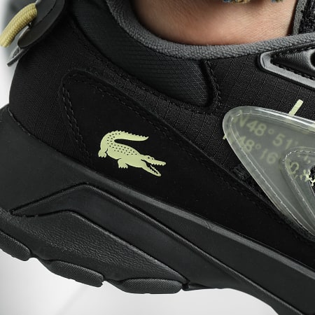 Lacoste - Baskets L003 Neo Tech 125 Black Light Yellow - LaBoutiqueOfficielle.com