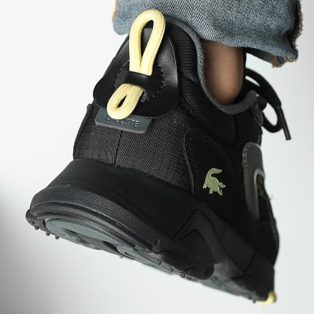 Lacoste - Baskets L003 Neo Tech 125 Black Light Yellow - LaBoutiqueOfficielle.com