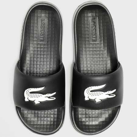 Claquettes Serve Slide 0.0 Logo Crocodile Noir