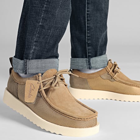 Clarks - Chaussures Wallabee FTR2 Lo Dark Sand - LaBoutiqueOfficielle.com