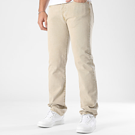 Levi's - Jean 501® Original 00501 Beige - LaBoutiqueOfficielle.com