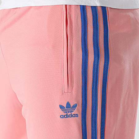 Adidas Originals - Pantalon Jogging A Bandes Firebird JZ4093 Rose ...