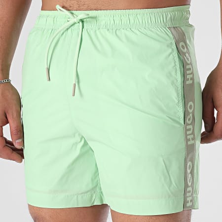 HUGO - Short De Bain FAB 50500973 Vert - LaBoutiqueOfficielle.com
