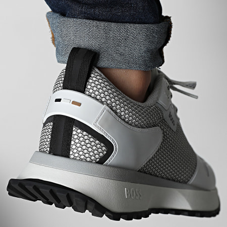 BOSS - Baskets Jonah Runner 50513195 Open White - LaBoutiqueOfficielle.com