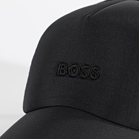 BOSS - Casquette Trucker Elliot 50539472 Noir - LaBoutiqueOfficielle.com