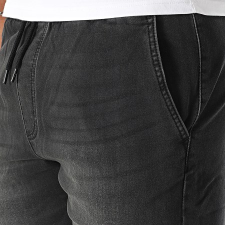 Jack And Jones - Short Jean Rick Lane Noir - LaBoutiqueOfficielle.com