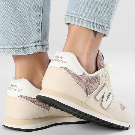 New Balance - Baskets Femme 500 GW500BES Beige - LaBoutiqueOfficielle.com