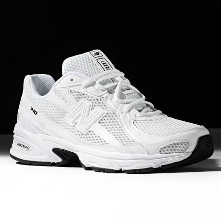 New Balance - Baskets 740 U740WW2 White Black - LaBoutiqueOfficielle.com