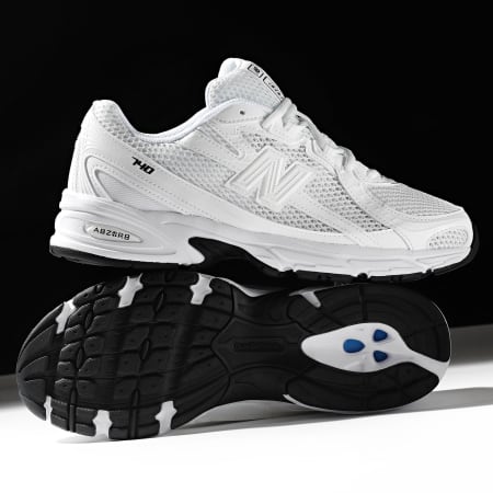 New Balance - Baskets 740 U740WW2 White Black - LaBoutiqueOfficielle.com