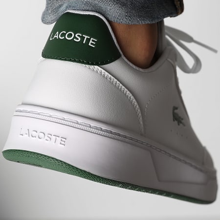 Lacoste - Baskets Court Pro 225 White Dark Green - LaBoutiqueOfficielle.com