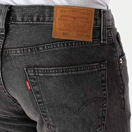 Levi's - Jean 501® Original 00501 Gris Anthracite ...