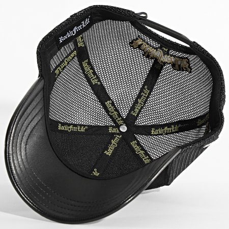 Rock'n Free Life - Trucker Rock N252 Cap Black - Ryses