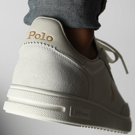 Polo Ralph Lauren - Baskets Bedford White - LaBoutiqueOfficielle.com