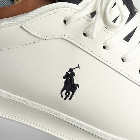 Polo Ralph Lauren - Baskets Heritage Court II White Navy ...