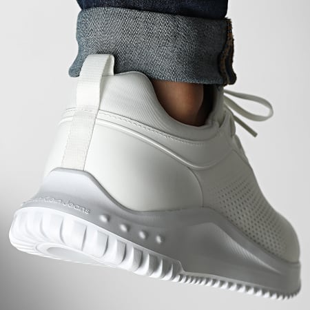 Calvin Klein - Baskets Eva Runner Sock Mix 1386 Triple Bright White ...